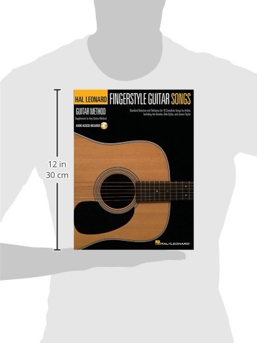 Fingerstyle Guitar Songs - Hal Leonard Guitar Method Supplement (Book/Online Audio) (Hal Leonard Guitar Method (Songbooks))