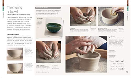 Complete Pottery Techniques: Design, Form, Throw, Decorate and More, with Workshops from Professional Makers