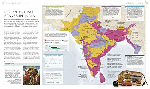 History of the World Map by Map (DK History Map by Map)