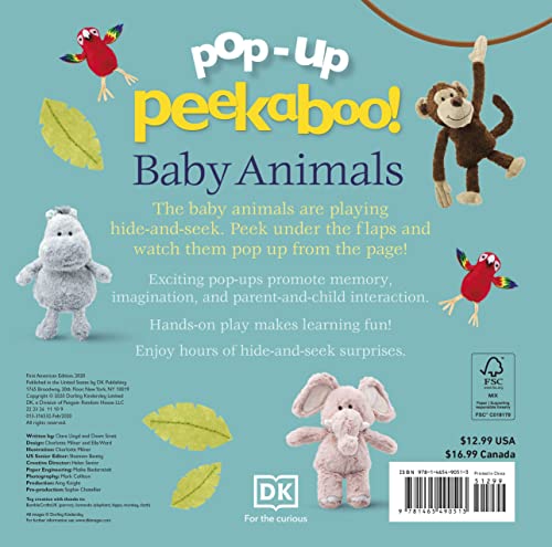 Pop-Up Peekaboo! Baby Animals: A surprise under every flap!