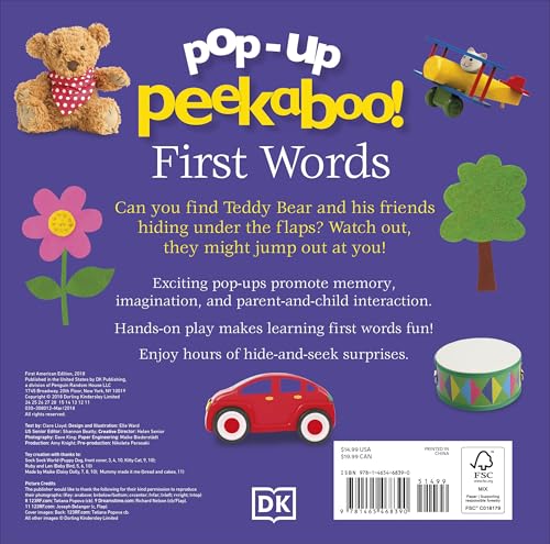 Pop-Up Peekaboo! First Words: A surprise under every flap!