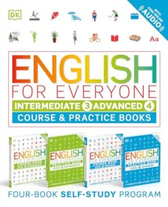 english for everyone: intermediate to advanced box set - level 3 & 4 : esl for adults, an interactive course to learning english