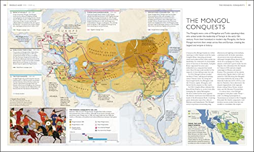 History of the World Map by Map (DK History Map by Map)