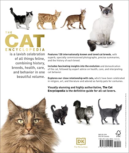 The Cat Encyclopedia: The Definitive Visual Guide (DK Pet Encyclopedias)