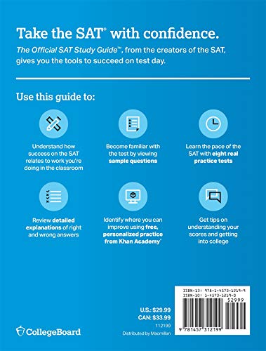 Official SAT Study Guide 2020 Edition