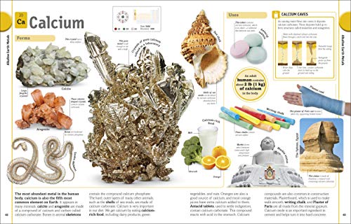 The Elements Book: A Visual Encyclopedia of the Periodic Table (DK Our World in Pictures)