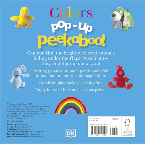 Pop-Up Peekaboo! Colors: Pop-Up Surprise Under Every Flap!