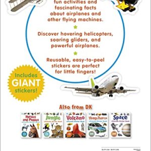 Ultimate Sticker Book: Airplanes and Other Flying Machines: More Than 250 Reusable Stickers