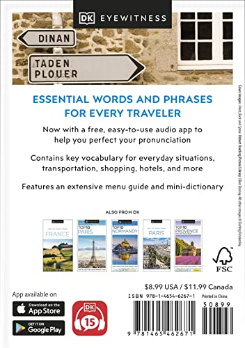 Eyewitness Travel Phrase Book French (EW Travel Guide Phrase Books)