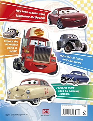 Ultimate Sticker Book: Disney Pixar Cars 3