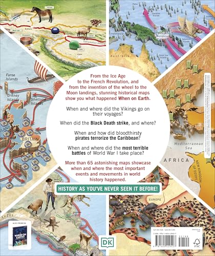 When on Earth?: History as You've Never Seen It Before! (DK Where on Earth? Atlases)