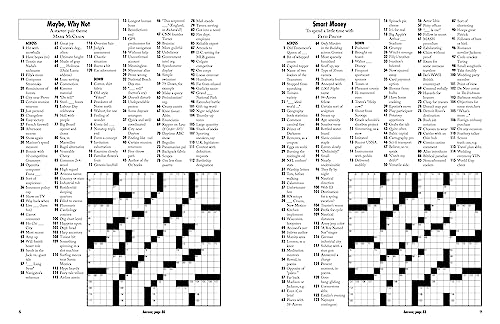 Cozy Sunday Crosswords (Sunday Crosswords)