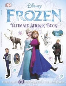 ultimate sticker book: frozen: more than 60 reusable full-color stickers