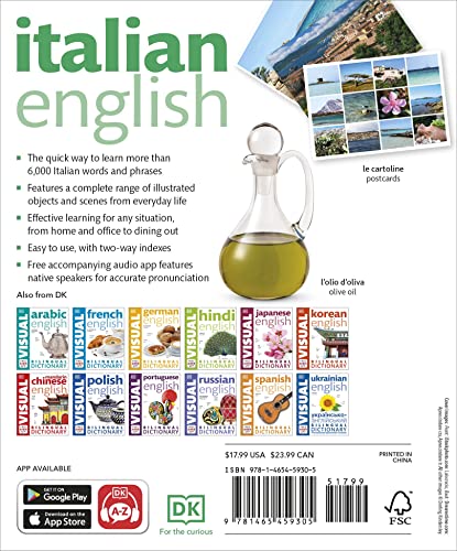 Italian–English Bilingual Visual Dictionary (DK Bilingual Visual Dictionaries)