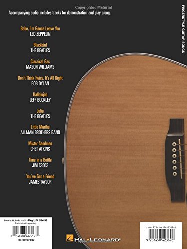 Fingerstyle Guitar Songs - Hal Leonard Guitar Method Supplement (Book/Online Audio) (Hal Leonard Guitar Method (Songbooks))