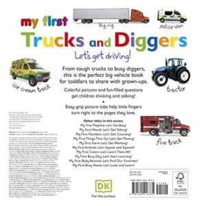 Tabbed Board Books: My First Trucks and Diggers: Let's Get Driving! (My First Tabbed Board Book)