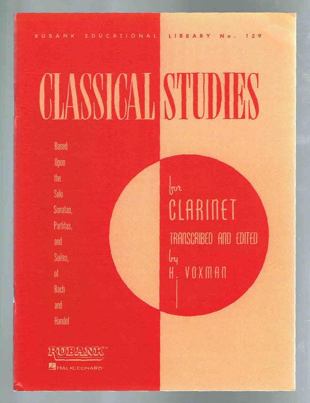 Classical Studies for Clarinet