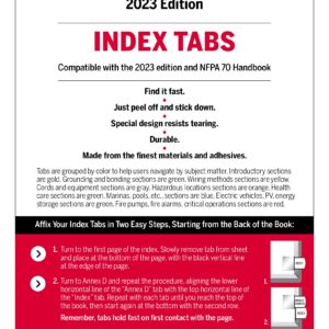 National Electrical Code, 2023 Edition, Spiralbound with Tabs