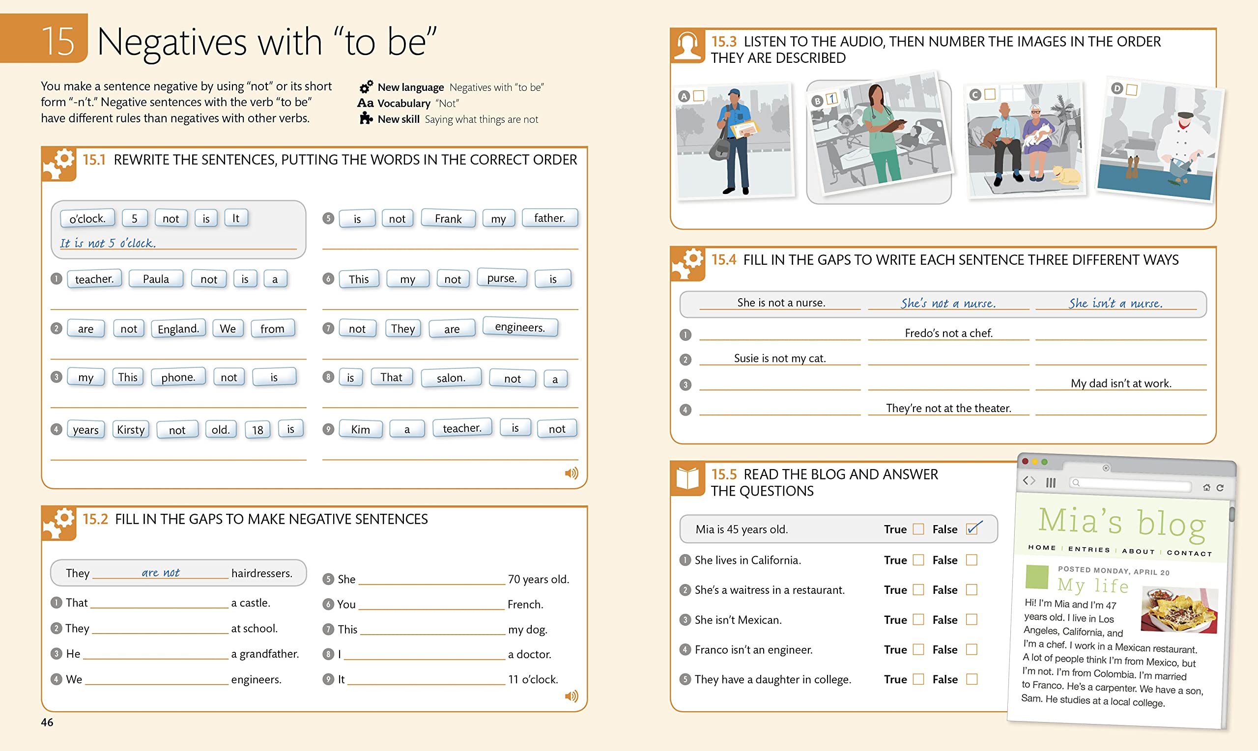 English for Everyone: Level 1 Practice Book - Beginner English: ESL Workbook, Interactive English Learning for Adults