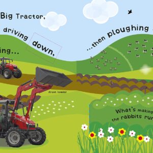 Chug, Chug Tractor: Lots of Sounds and Loads of Flaps! (Super Noisy Books)