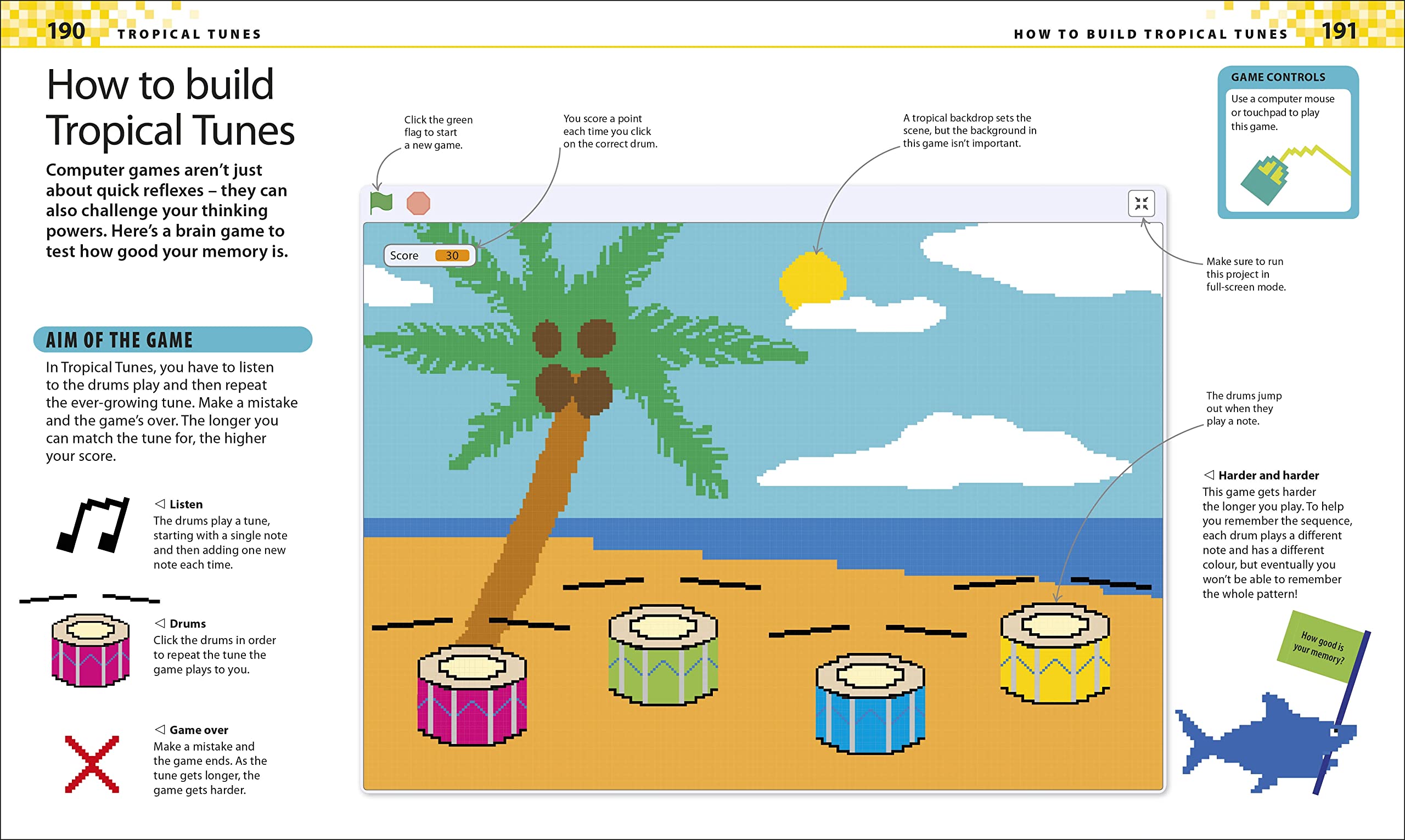 Coding Games in Scratch: A Step-by-Step Visual Guide to Building Your Own Computer Games (DK Help Your Kids)