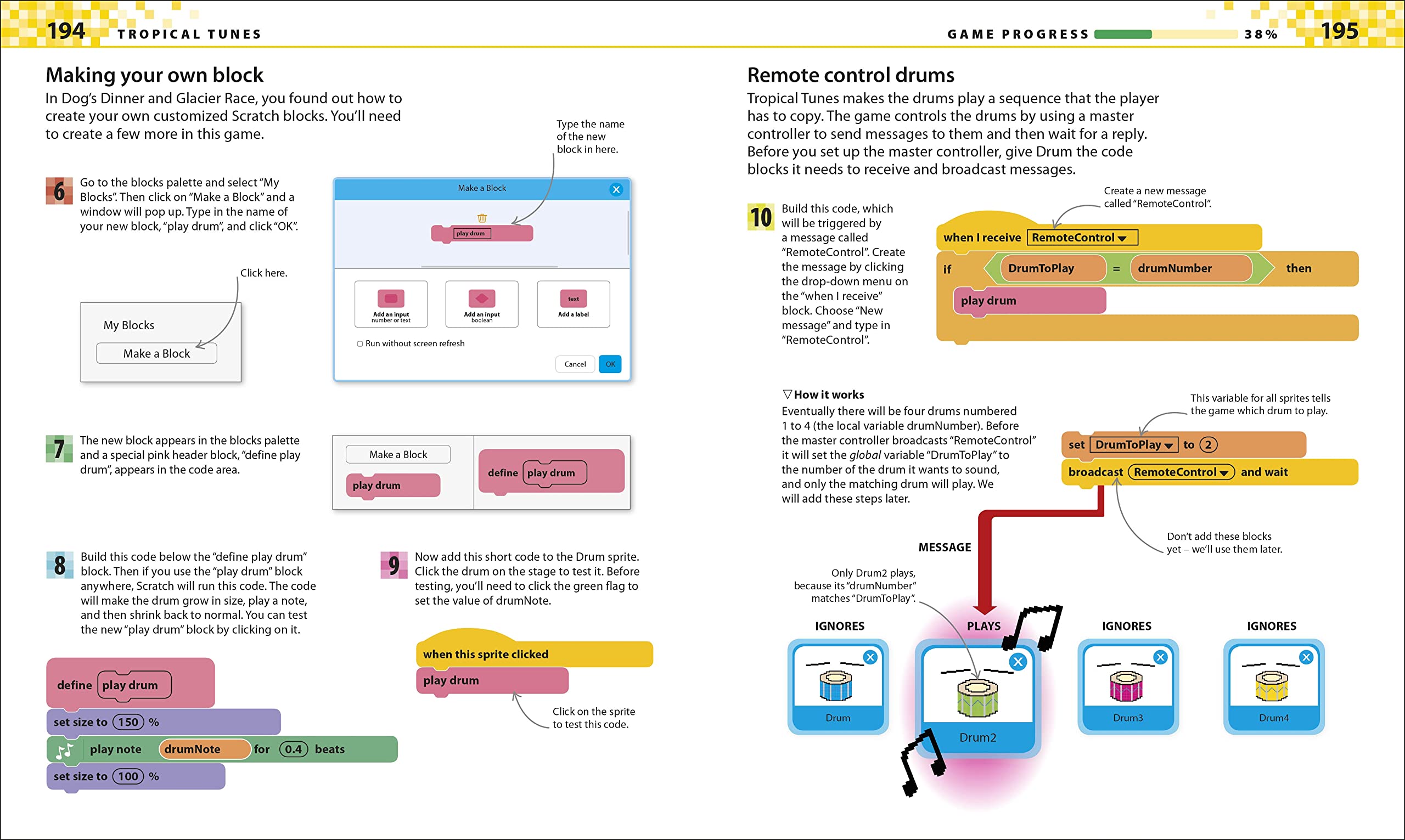 Coding Games in Scratch: A Step-by-Step Visual Guide to Building Your Own Computer Games (DK Help Your Kids)