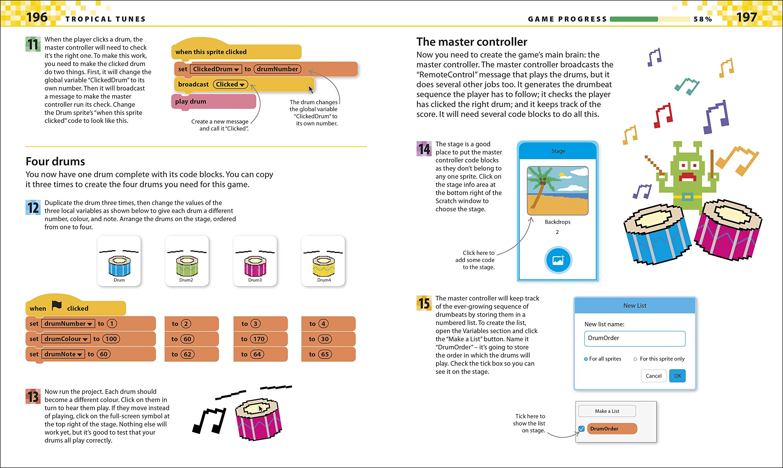 Coding Games in Scratch: A Step-by-Step Visual Guide to Building Your Own Computer Games (DK Help Your Kids)