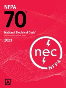 national electrical code, 2023 edition, spiralbound with tabs