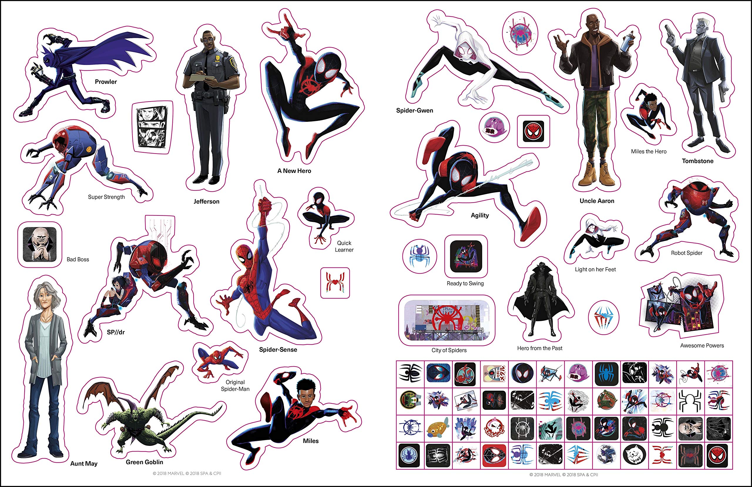 Ultimate Sticker Book: Marvel Spider-Man: Into the Spider-Verse