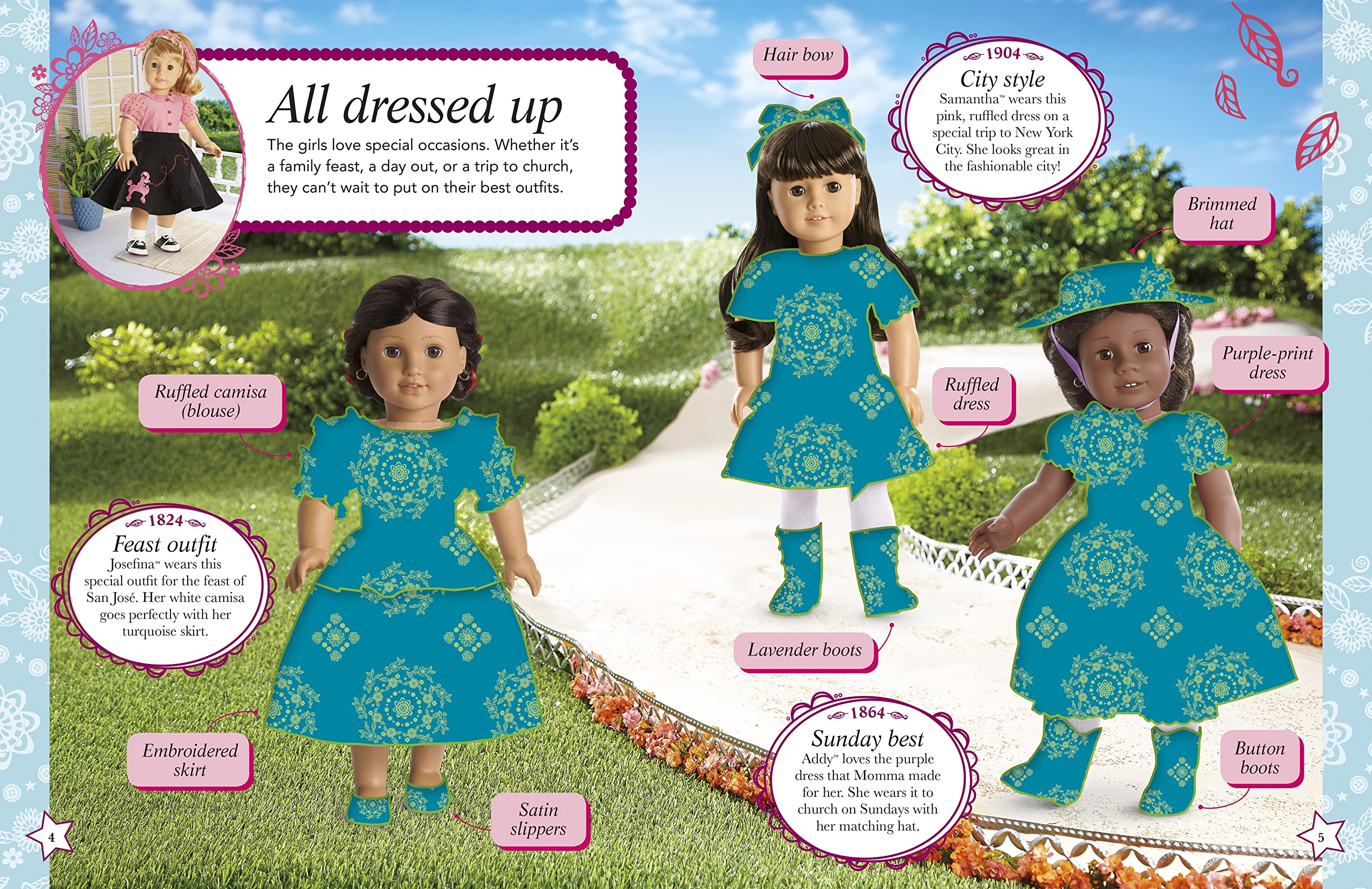 Ultimate Sticker Collection: American Girl Dress-Up