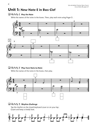 Premier Piano Course -- Sight-Reading: Level 2B