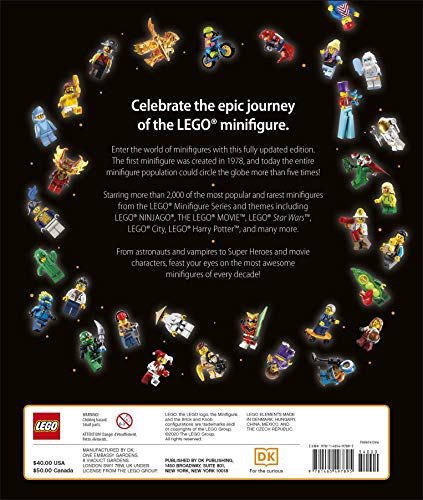 LEGO® Minifigure A Visual History New Edition: With LEGO Spaceman Minifigure!