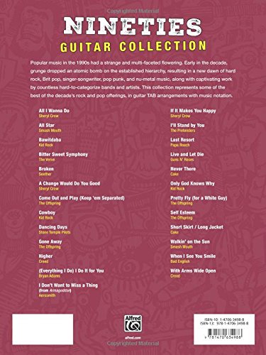 Nineties Guitar Collection: 25 Hits, from Acoustic to Punk, to Nu-Metal & Beyond