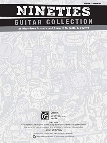 Nineties Guitar Collection: 25 Hits, from Acoustic to Punk, to Nu-Metal & Beyond