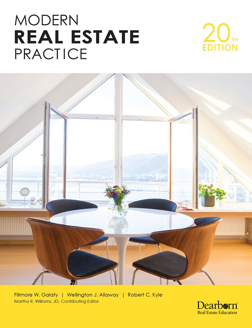 Dearborn Modern Real Estate Practice, 20th Edition (Paperback) – Comprehensive Real Estate Guide on Law, Regulations, and Principles