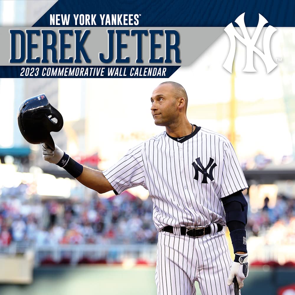 Derek Jeter 2023 12x12 Player Wall Calendar