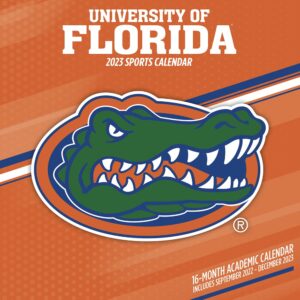 florida gators 2023 12x12 team wall calendar