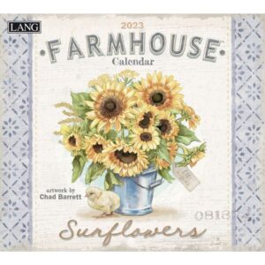 lang farmhouse 2023 wall calendar