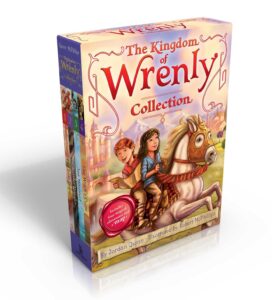 the kingdom of wrenly collection (includes four magical adventures and a map!) (boxed set): the lost stone; the scarlet dragon; sea monster!; the witch's curse