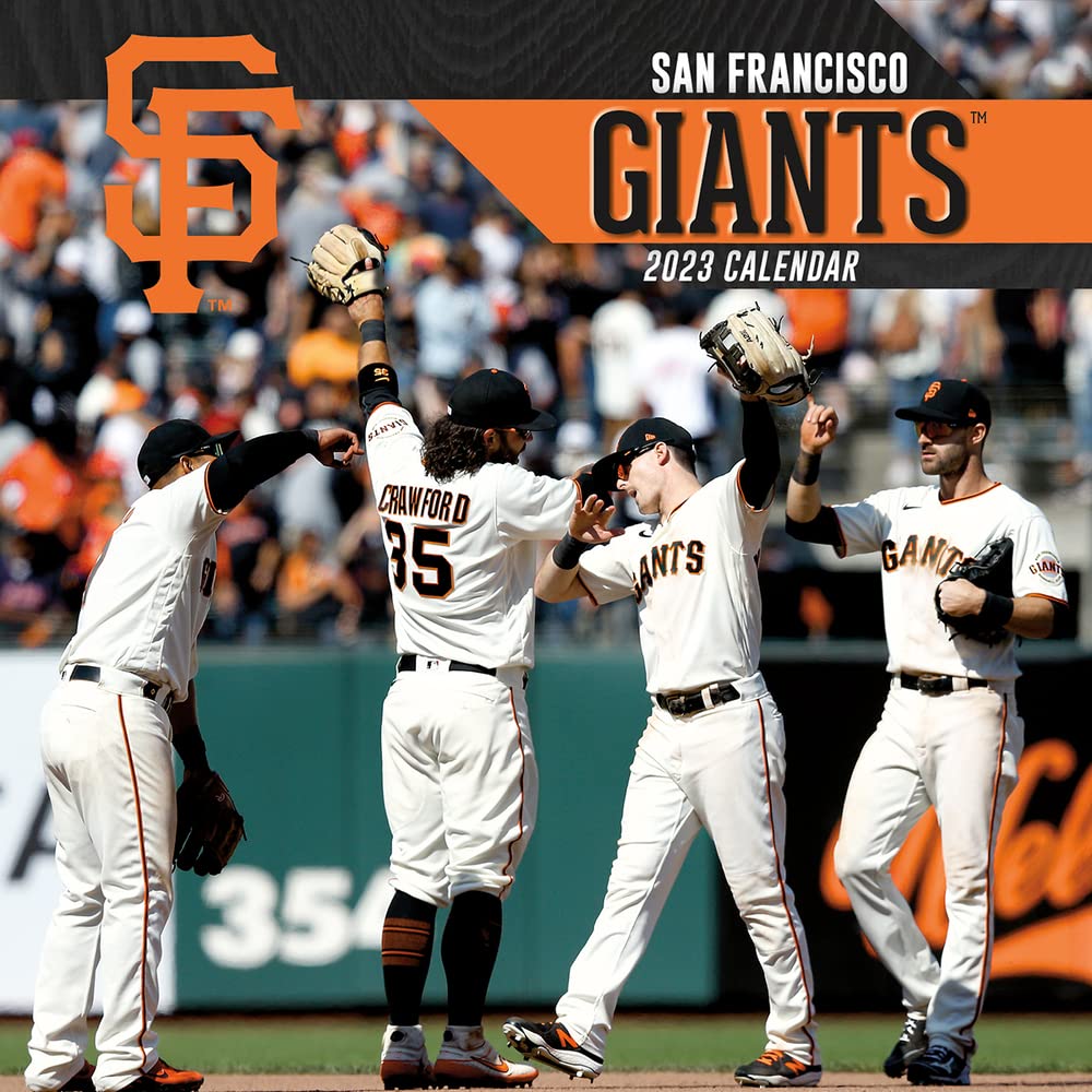 San Francisco Giants 2023 12x12 Team Wall Calendar