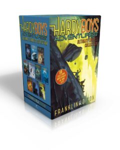 hardy boys adventures ultimate thrills collection (boxed set): secret of the red arrow; mystery of the phantom heist; the vanishing game; into thin ... of the ancient emerald; tunnel of secrets