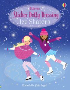 sticker dolly dressing ice skaters