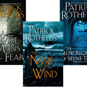 The Kingkiller Chronicle Series 3 Books Collection Set by Patrick Rothfuss (The Name of the Wind, The Wise Man's Fear & The Slow Regard of Silent Things)