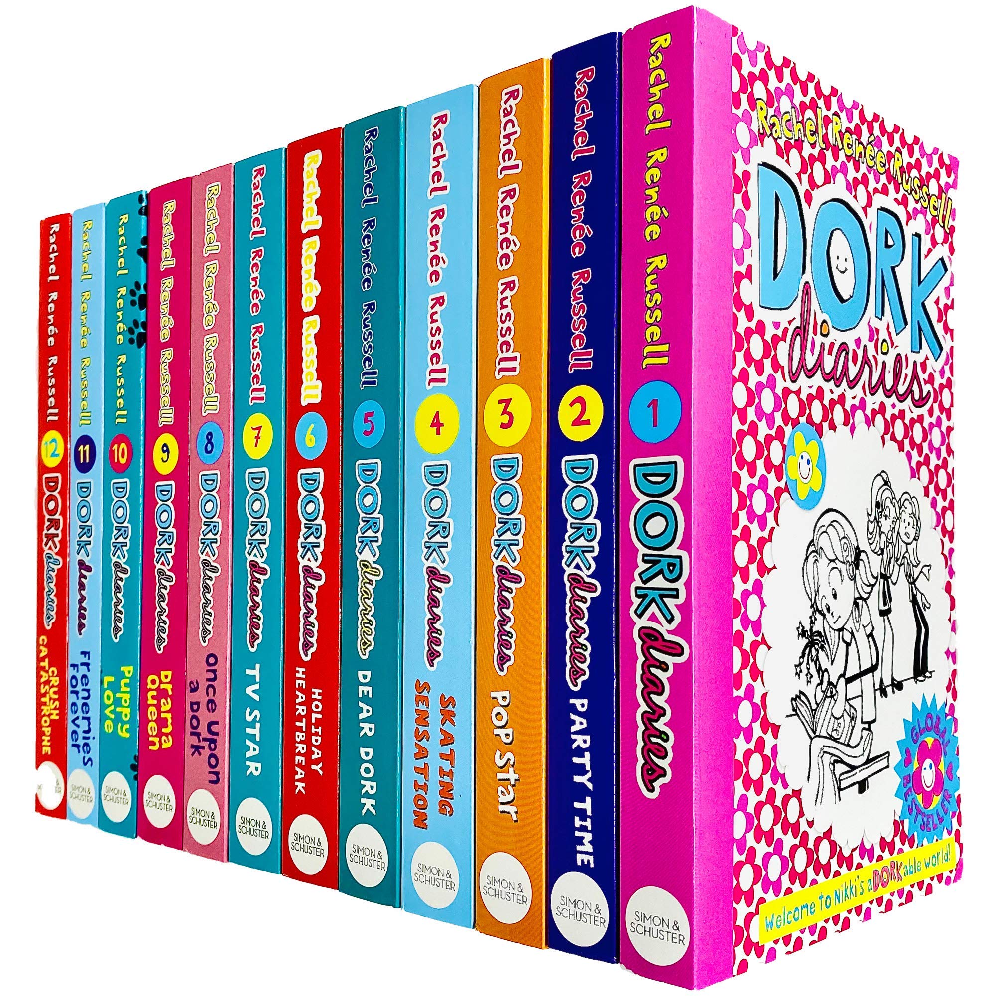 Dork Diaries x 12 2018 set