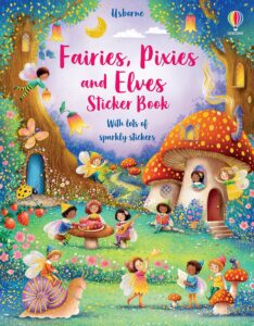 fairies, pixies and elves sticker book (sticker books)