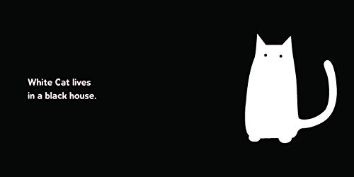 Black Cat & White Cat: A High Contrast Sensory Board Book About Opposites For Newborns and Babies