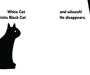 Black Cat & White Cat: A High Contrast Sensory Board Book About Opposites For Newborns and Babies