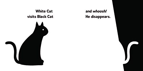 Black Cat & White Cat: A High Contrast Sensory Board Book About Opposites For Newborns and Babies