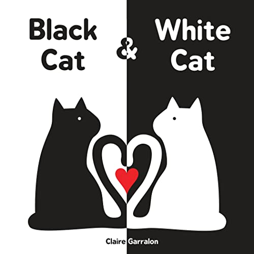 Black Cat & White Cat: A High Contrast Sensory Board Book About Opposites For Newborns and Babies