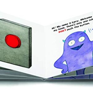 Don't Push the Button!: A Funny Interactive Book For Kids